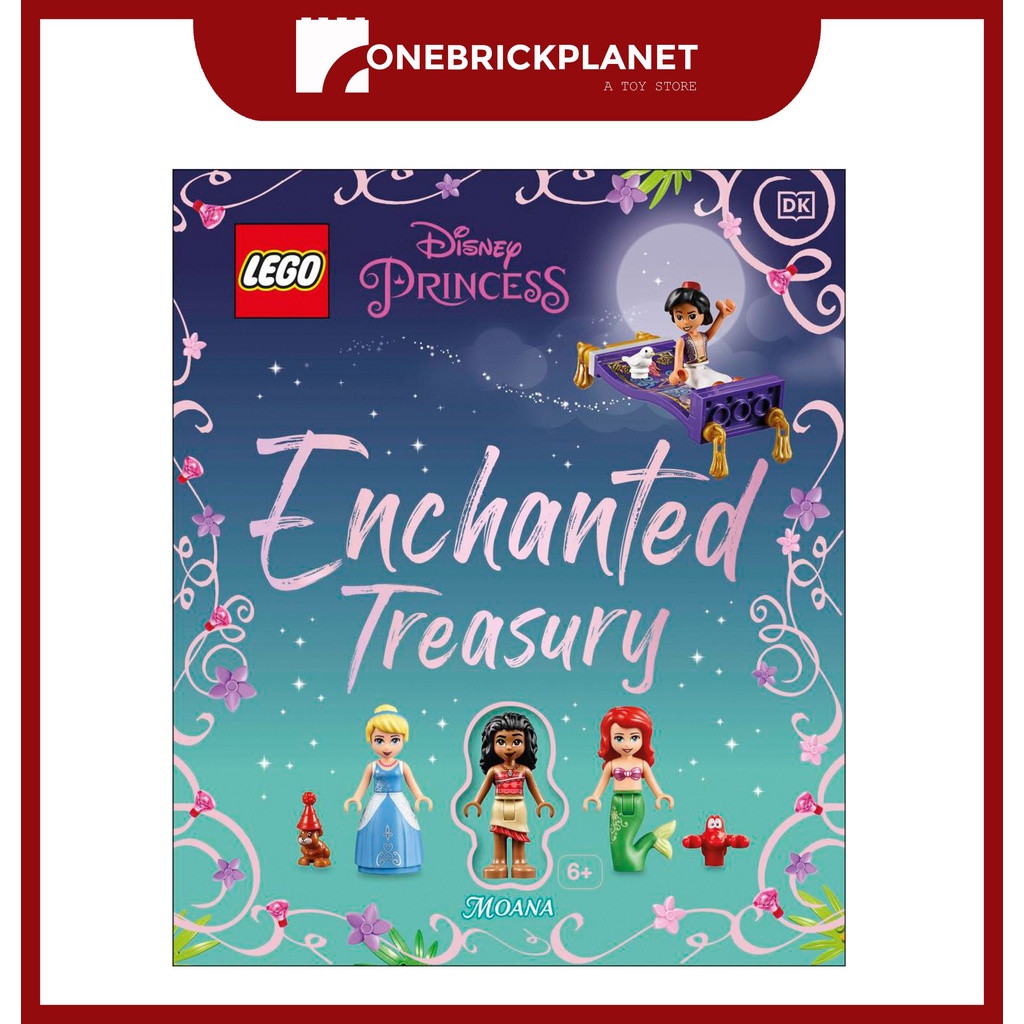 The LEGO Disney Princess Enchanted Treasury with Moana Minifigure ...