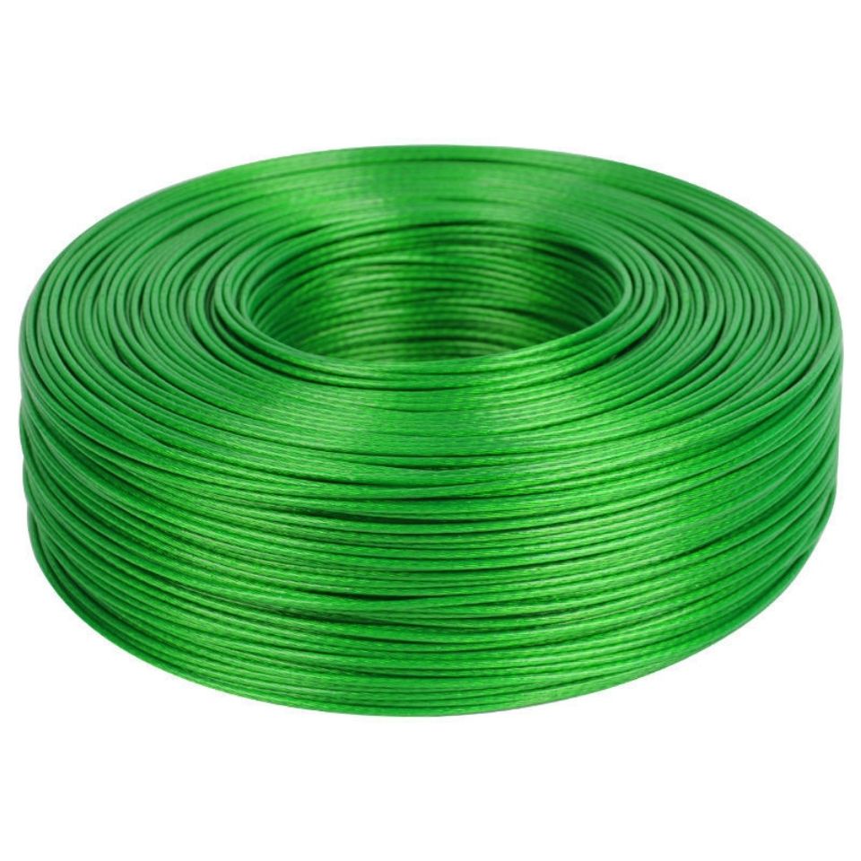 [Plastic-Coated Steel Wire Rope] Plastic-Coated Green Steel Wire Rope ...