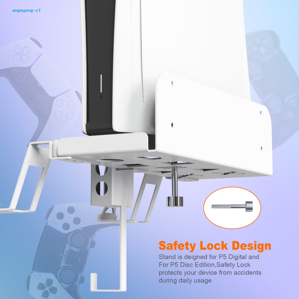 angeyong Wall Bracket Wall-mounted Stand Game Console Bracket Shelf ...