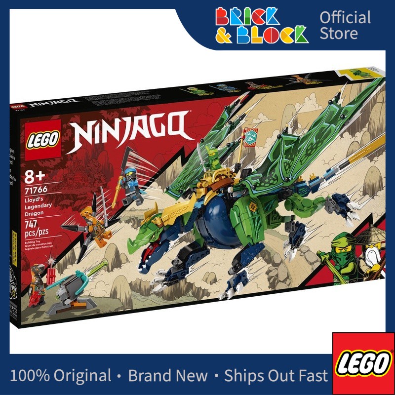LEGO 71766 Lloyd's Legendary Dragon | LEGO Ninjago | Shopee Malaysia