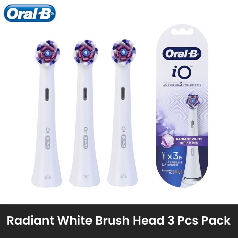 Oral B IO Series Radiant White Brush Heads for Oral B IO Electric ...