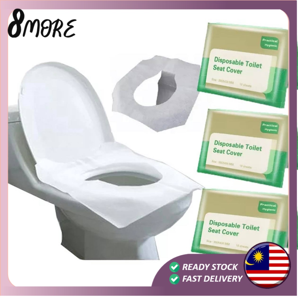 1 pack Flushable Disposable Toilet Seat Cover Travel Portable Paper One ...