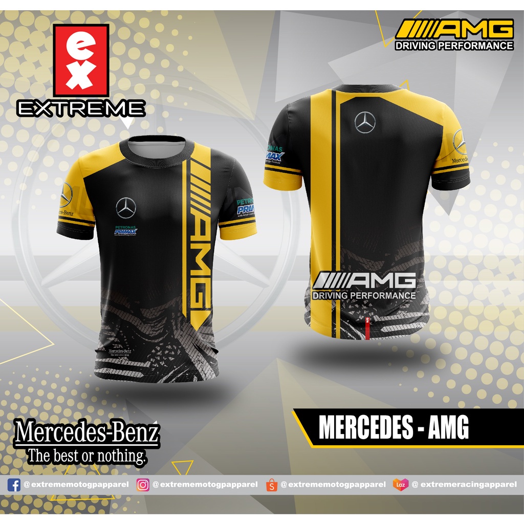Mercedes Benz AMG Design Sublimation Jersey | Shopee Malaysia