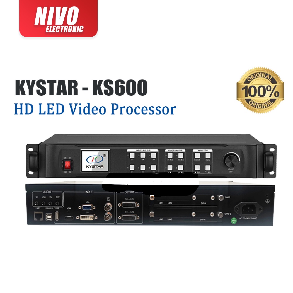 Kystar KS600 Full Color LED Video Processor TV1920 × 1200 For Led Video Wall | Shopee Malaysia
