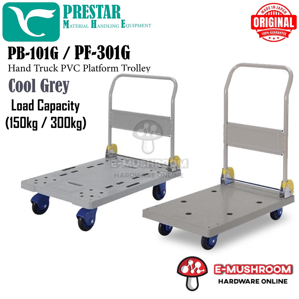 Prestar Hand Truck Fibre Platform Trolley 150kg / 300kg | Shopee Malaysia