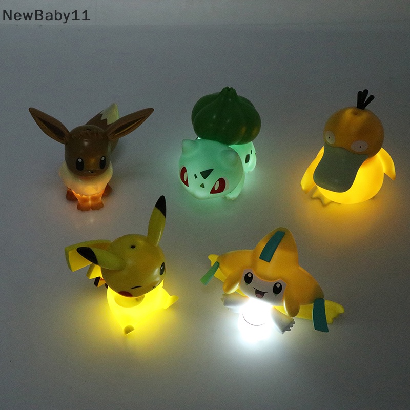 NY Pokemon Night Light Cartoon Pikachu Eevee Psyduck Anime Action ...
