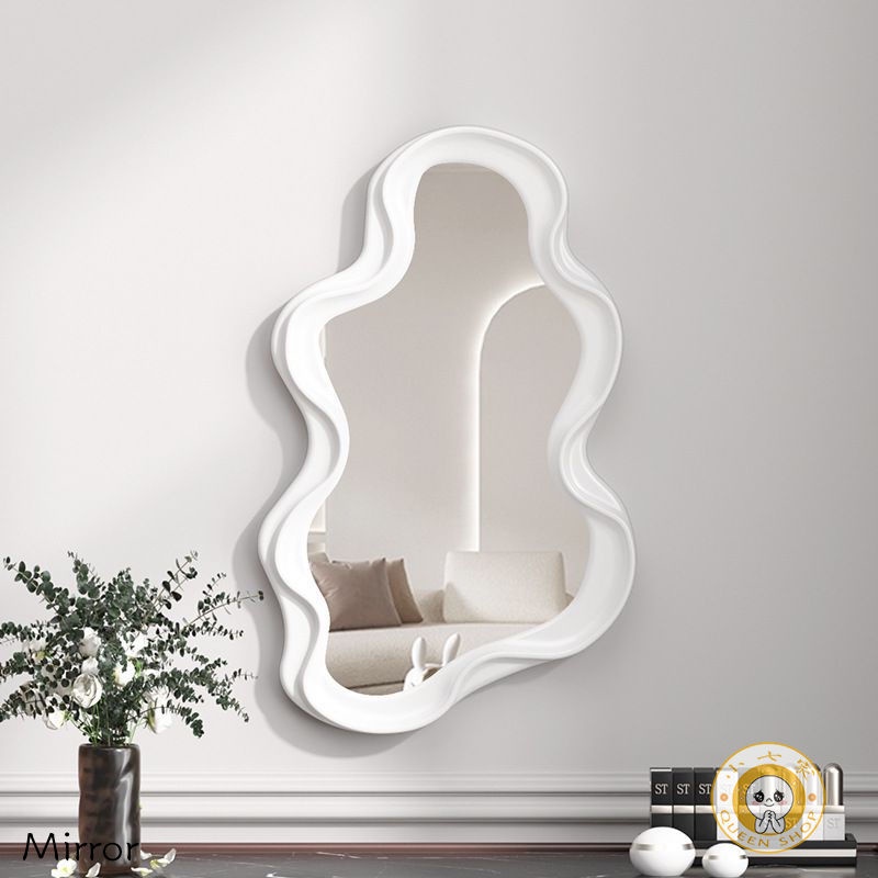 Shaped Simple Fitting Mirror Creative Wall Hanging Mirror Bedroom ...