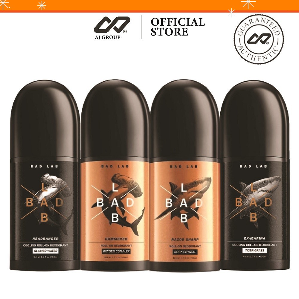 Bad Lab Cooling Roll On Deodorant (50ml) | Shopee Malaysia