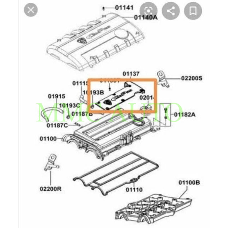 PROTON GEN 2, NEO, WAJA CAMPRO, PERSONA ,BLM PLUG COVER / ENGINE COVER ...