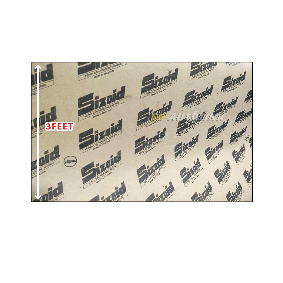 GASKET PAPER 0.8MM SIZOID PETROL & OIL RESISTANT JOINTING (MADE IN ...