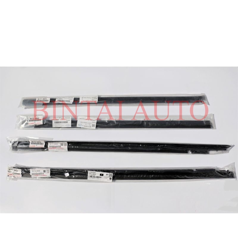 * TOYOTA ACR50 ESTIMA 2.4/ 3.5 GSR50 DOOR GLASS WINDOW INNER MOULDING ...