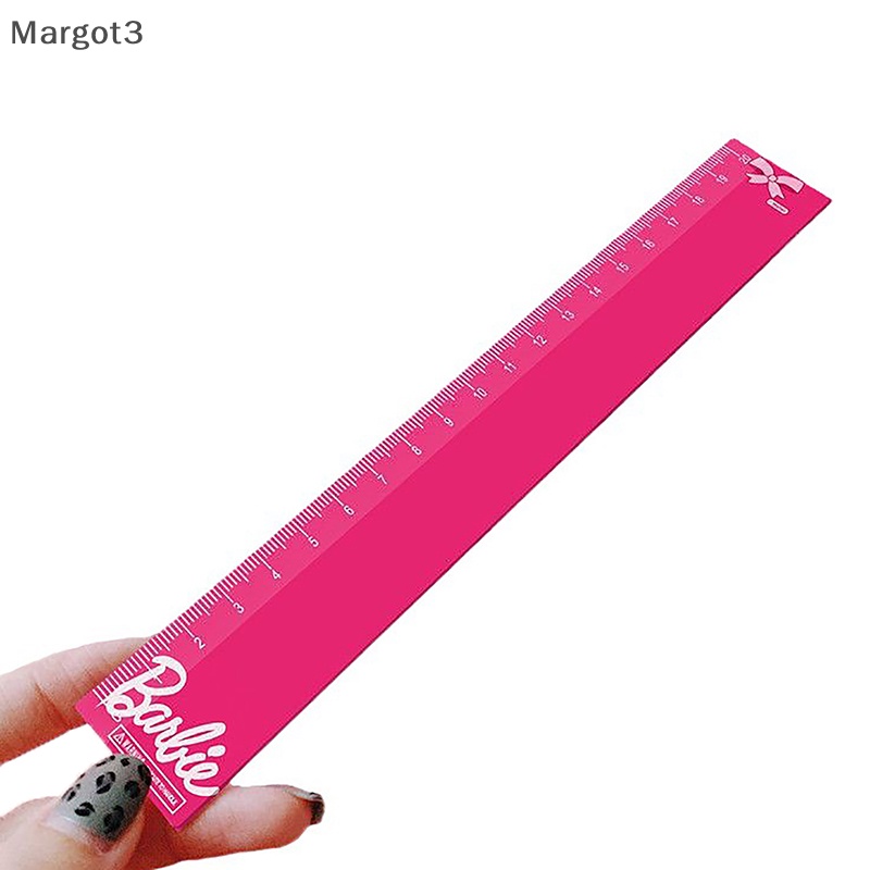 Margot3 20CM Barbie Rose Red Ruler Bowknot Barbie Letter Pattern Anime ...