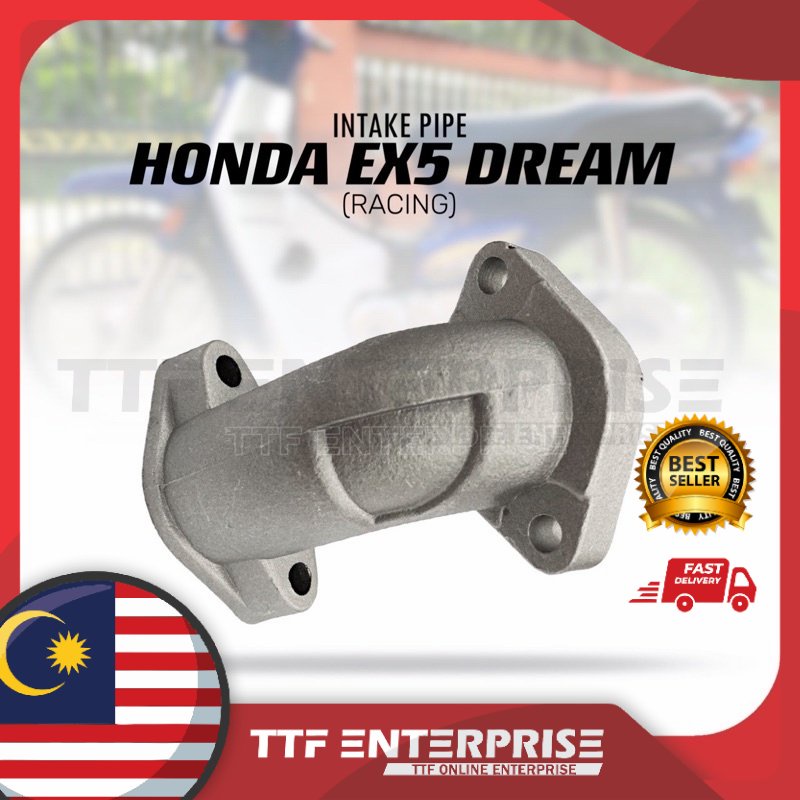 HONDA EX5 DREAM RACING INTAKE PIPE ( RACING - 24mm ) | Shopee Malaysia