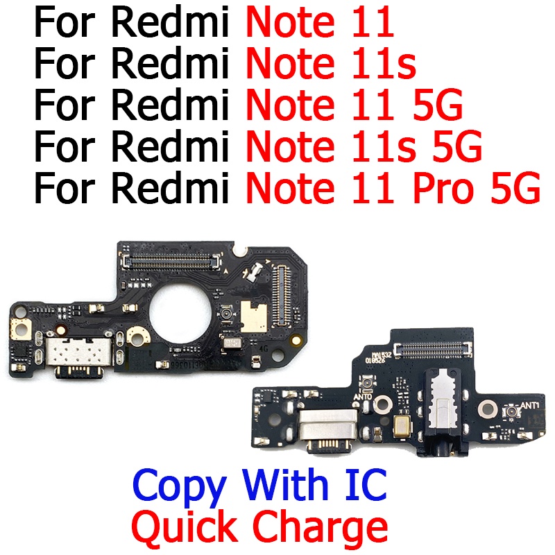 New For Redmi Note 11 Pro 11s 4G 5G Global USB Charger Dock Connector ...