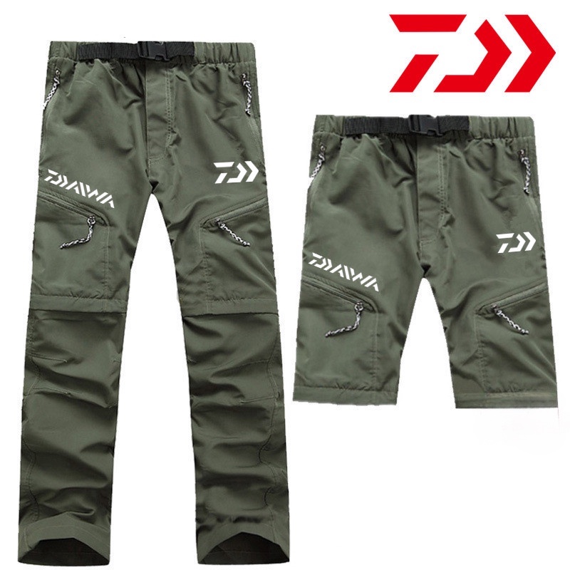 Daiwa Men's Summer and Autumn Thin Breathable Detachable Pants Outdoor ...