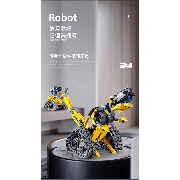 WangZhi iM.Master 8039 (3 in 1) / 8053 (4 in 1) Technic STEM Building ...