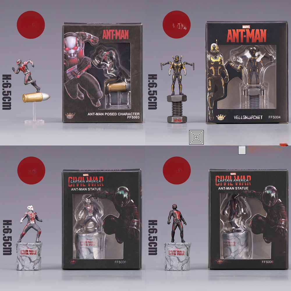 6.5cm Mini Marvel Avengers Ant Man Super Hero Tiny Antman Figure Toys ...