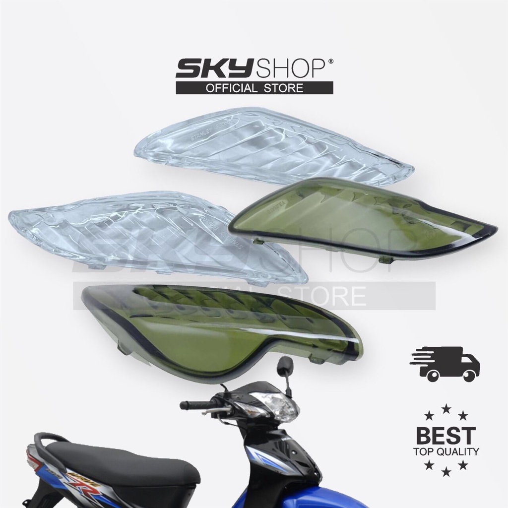 HONDA WAVE100-R FRONT SIGNAL LENS,R/L (SKYSHOP) SIGNAL COVER DEPAN CASE ...