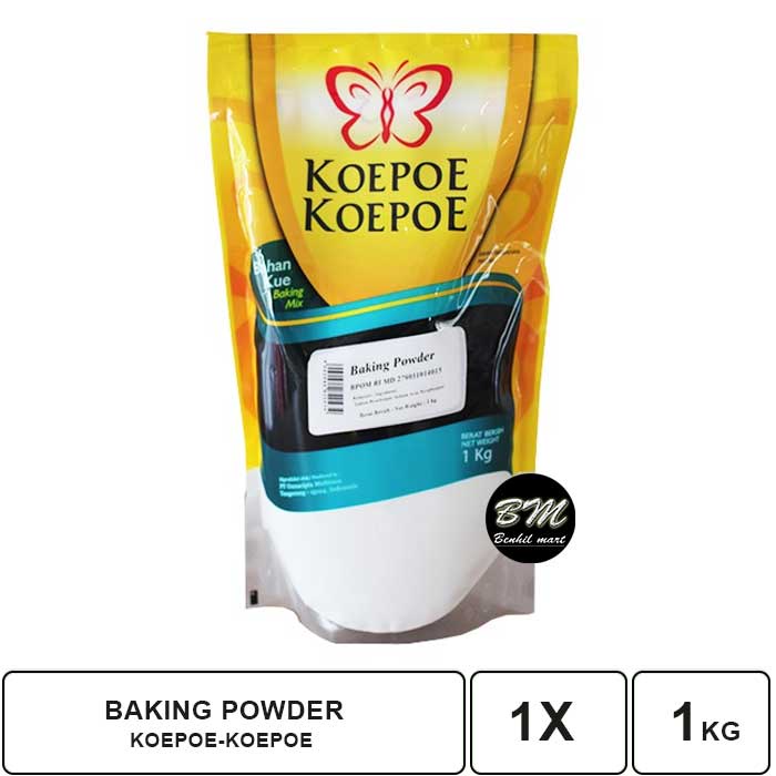 Baking POWDER CAP KOEPOE KOEPOE/ BAKING POWDER CAP BUTTERFLY 1KG ...