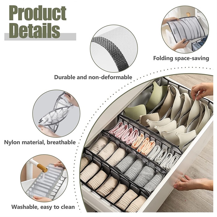 BEG PAKAIAN DALAM | Beg Bra | Laci Baju Dalam | Beg Storan Pakaian ...