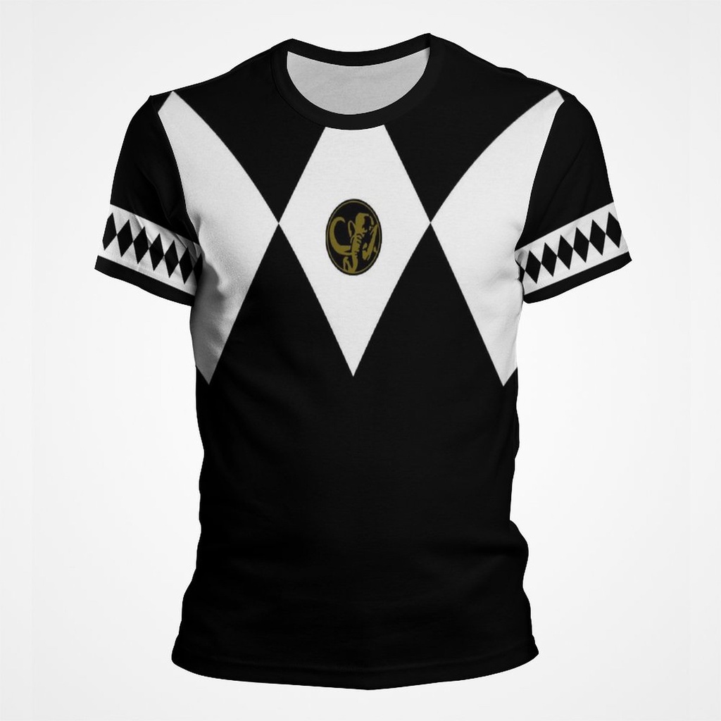 [READY STOCK] POWER RANGERS MIGHTY MORPHIN BLACK COSPLAY BAJU KANK ...