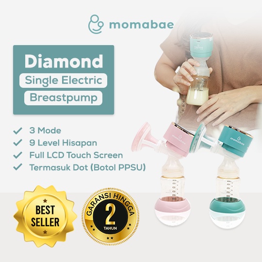 MOMABAE DIAMOND Portable Electric Breast Pump / Electric Breast Pump ...