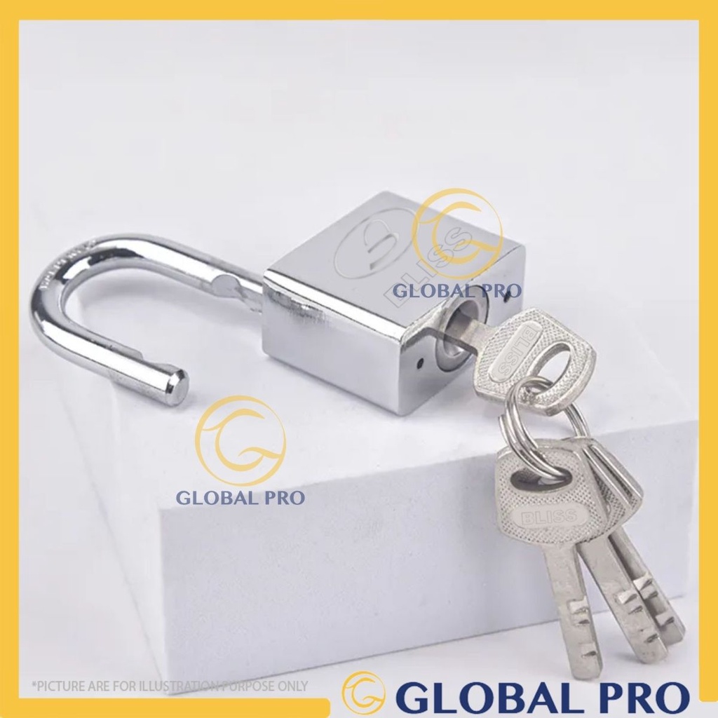 HEAVY DUTY BLISS PADLOCK Rust Resistance Lock Key Manga Pintu Safety ...