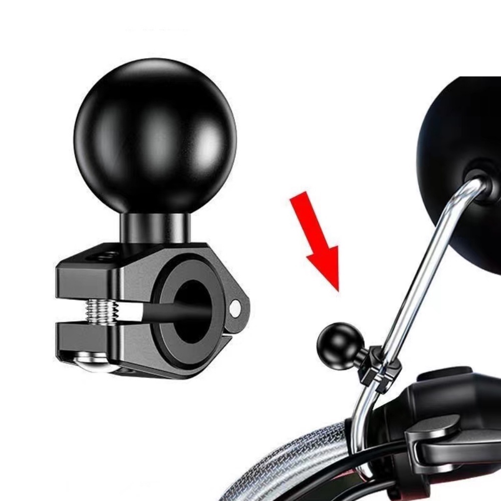 Aluminum Alloy Mini Clamp Mount Base with 17mm/25mm TPU Ball Fit Rail ...