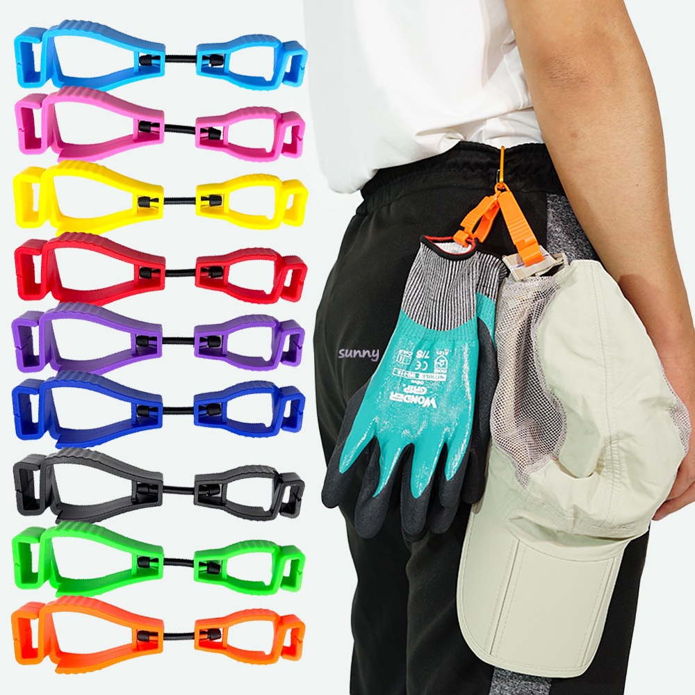 Work Clamp Glove Clip Holder Hanger Safety Working Gloves Clips Belt ...