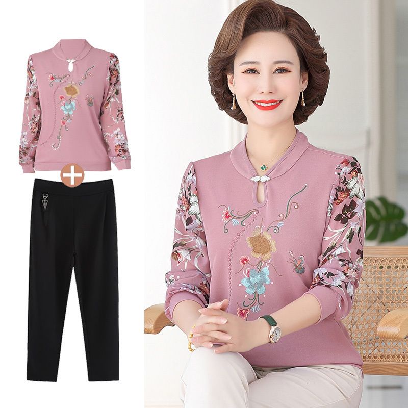 Mother autumn coat sleeves render small unlined upper garment of older ...