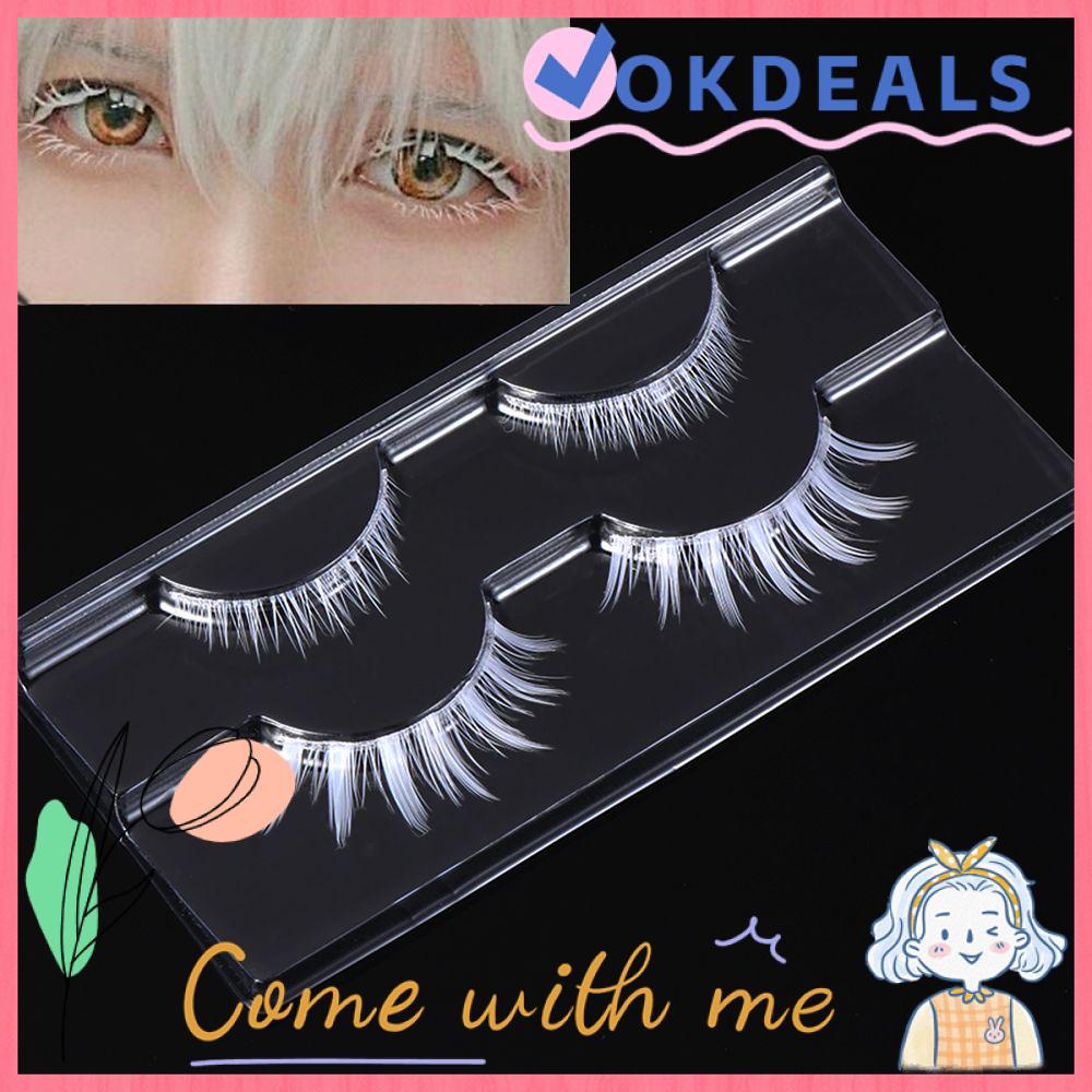 OKDEALS Hot New Halloween Cosplay Lashes Soft Lightweight Lash ...