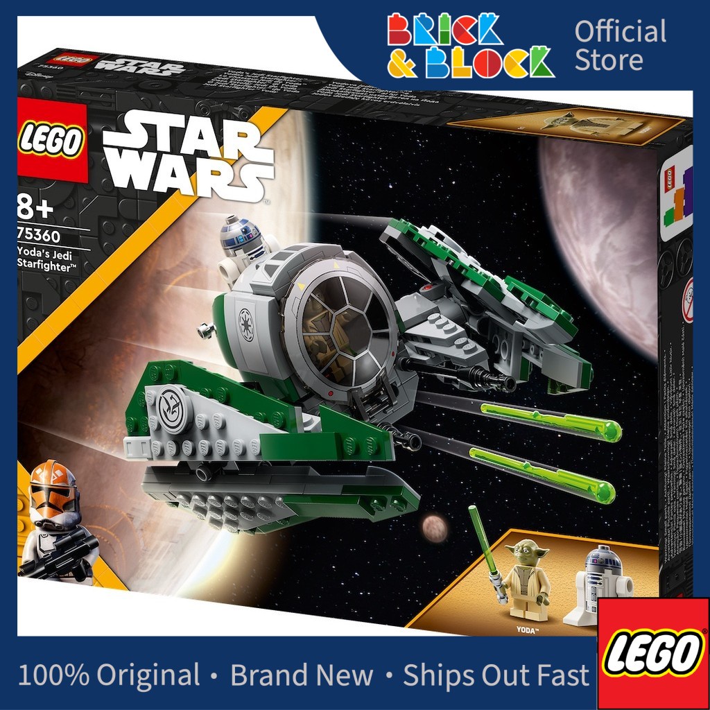 LEGO 75360 Yoda's Jedi Starfighter™ | LEGO Star Wars | Shopee Malaysia