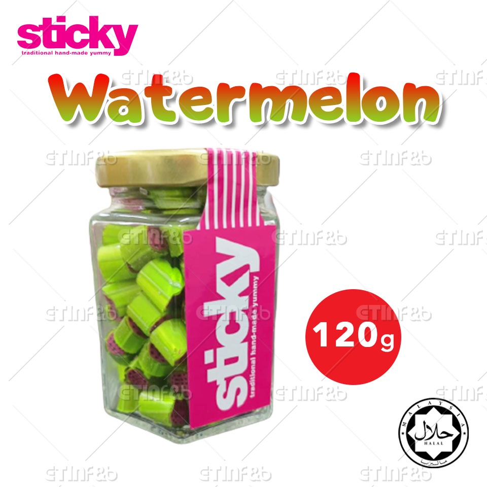 STICKY CANDY GULA-GULA VIRAL STOK SEDIA Thank You Happy Birthday Gift I ...
