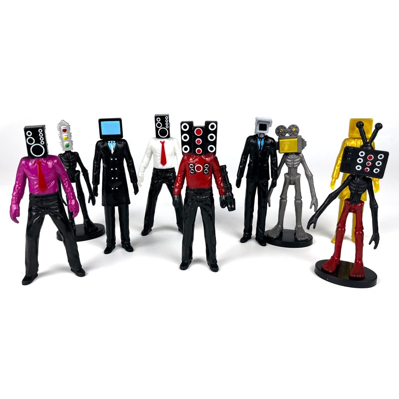 Camera Man Figure Skibidi Toilet Man TV Speaker Man Model Cameraman ...