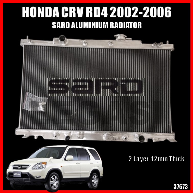 Honda CRV RD4 2002-2006 K20A K24A SARD Aluminium Radiator | Shopee Malaysia