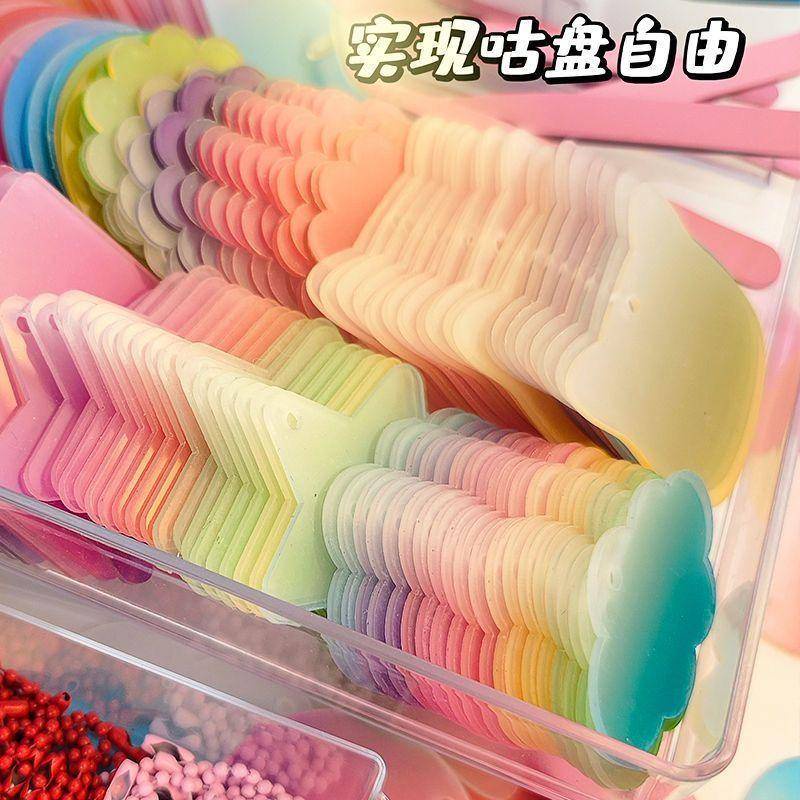Cuckoo Chuck Set Gradient Transparent Cuckoo Card Disc Girl diy ...