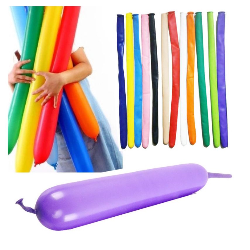 2Pcs 360 Long Magic Balloon Weaving Balloon DIY Birthday Party ...