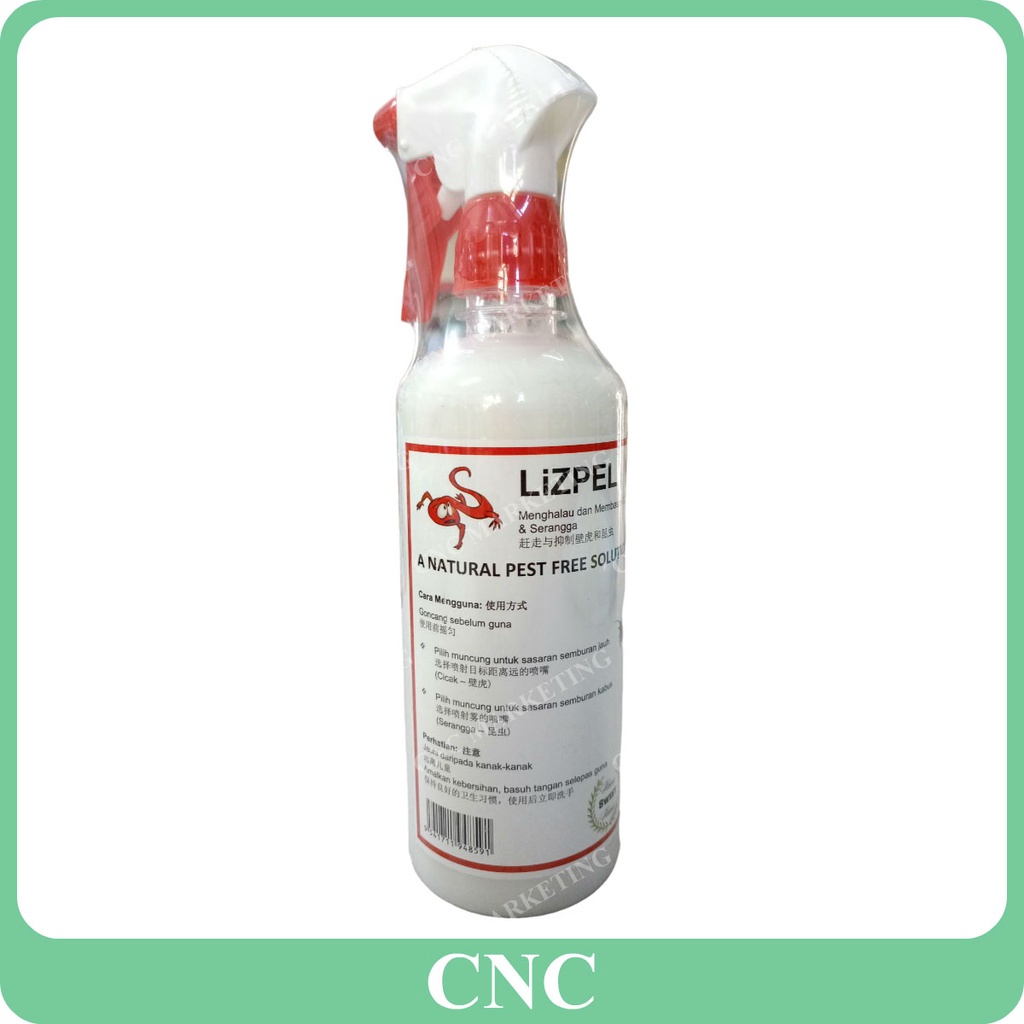 450ML Lizpel Cicak Lizard Insecticide Organic Racun Serangga Organik ...