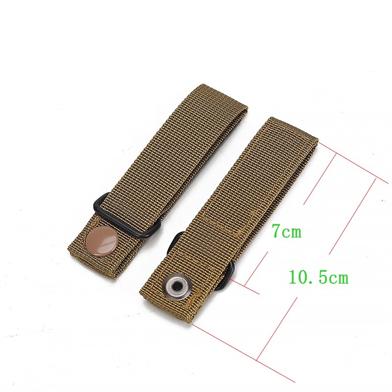 LUC 2 pieces Straps Quick connect Molle buckle straps for pack and gear ...
