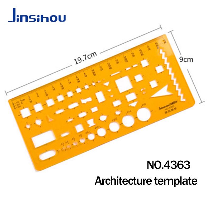 Angel Mark Architect Multi Purpose Drawing Template Set House Plan ...