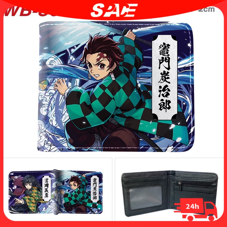 Demon Slayer Wallet Midouzi Male Female School Student Children Wallet ...