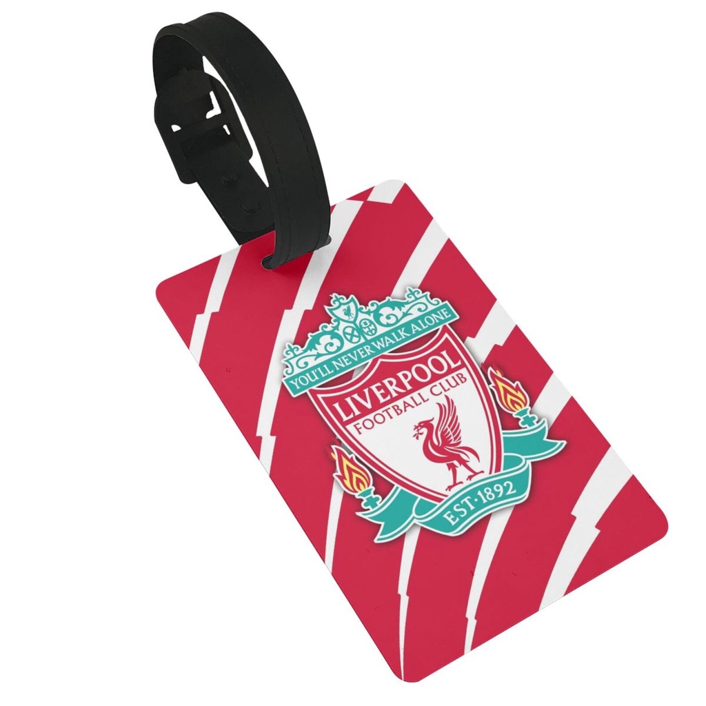 Liverpool Luggage Tag Suitcase Name ID Card Labels Identifiers PVC ...