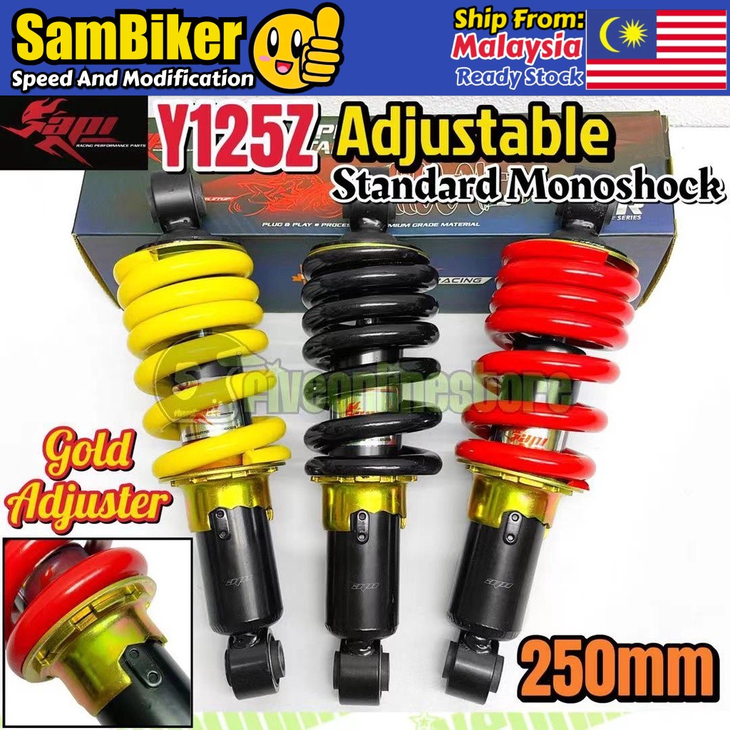 Yamaha Y125 Y125Z 250MM Monoshock Y125ZR 125Z 125ZR API Racing Mono ...