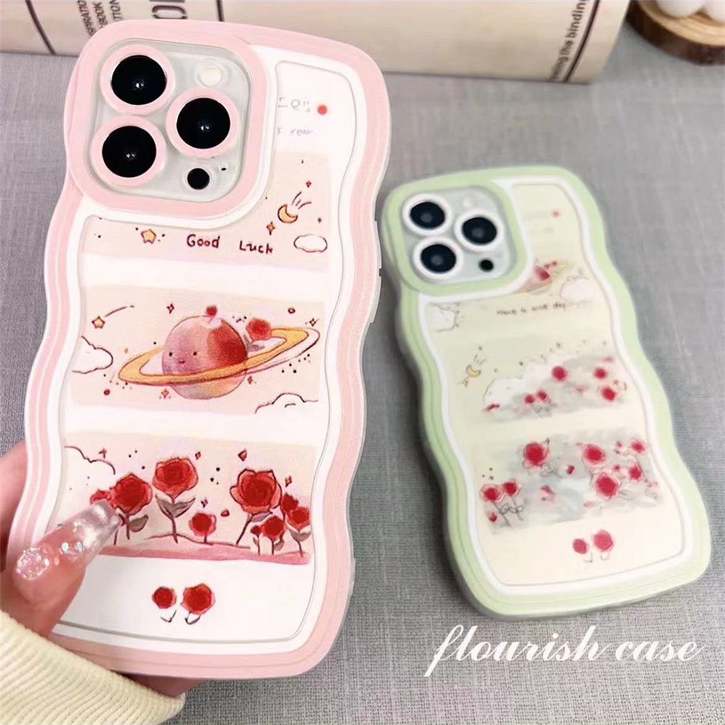 Casing OPPO F5 Youth F7 F9 F1s F11 Pro Phone Case Watercolor Flower ...