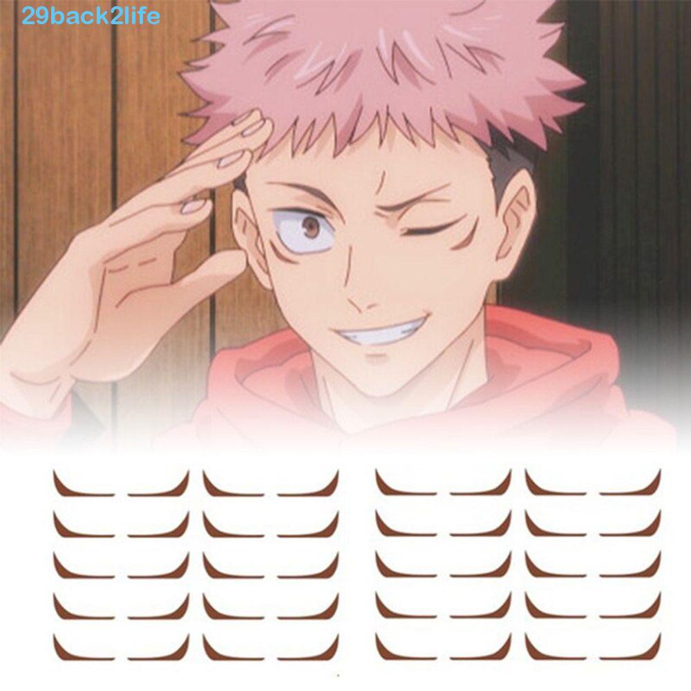 BACK2LIFE Anime Tattoo Stickers Party Waterproof Yuji Itadori Jujutsu ...