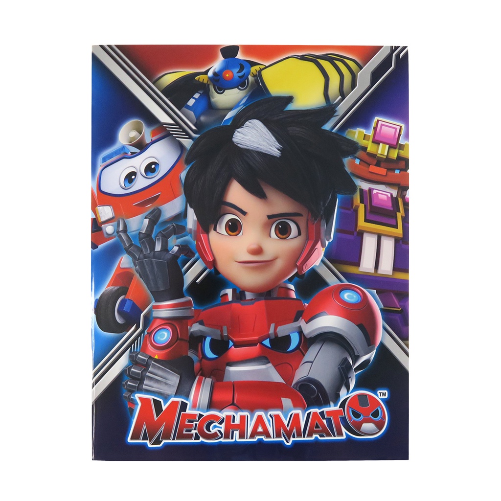Mechamato Character Exercise Book | Shopee Malaysia