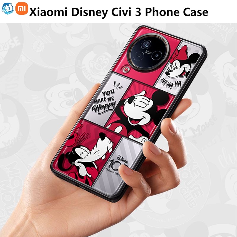 Xiaomi Civi 3 Phone Case Disney 100th Anniversary Civi3 Limited Version Disney Mini Co-Branded ...