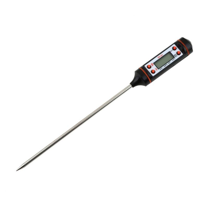 🔥Ready Stock🔥Pen Type LCD Food Thermometer Stainless Steel Pin Kitchen ...