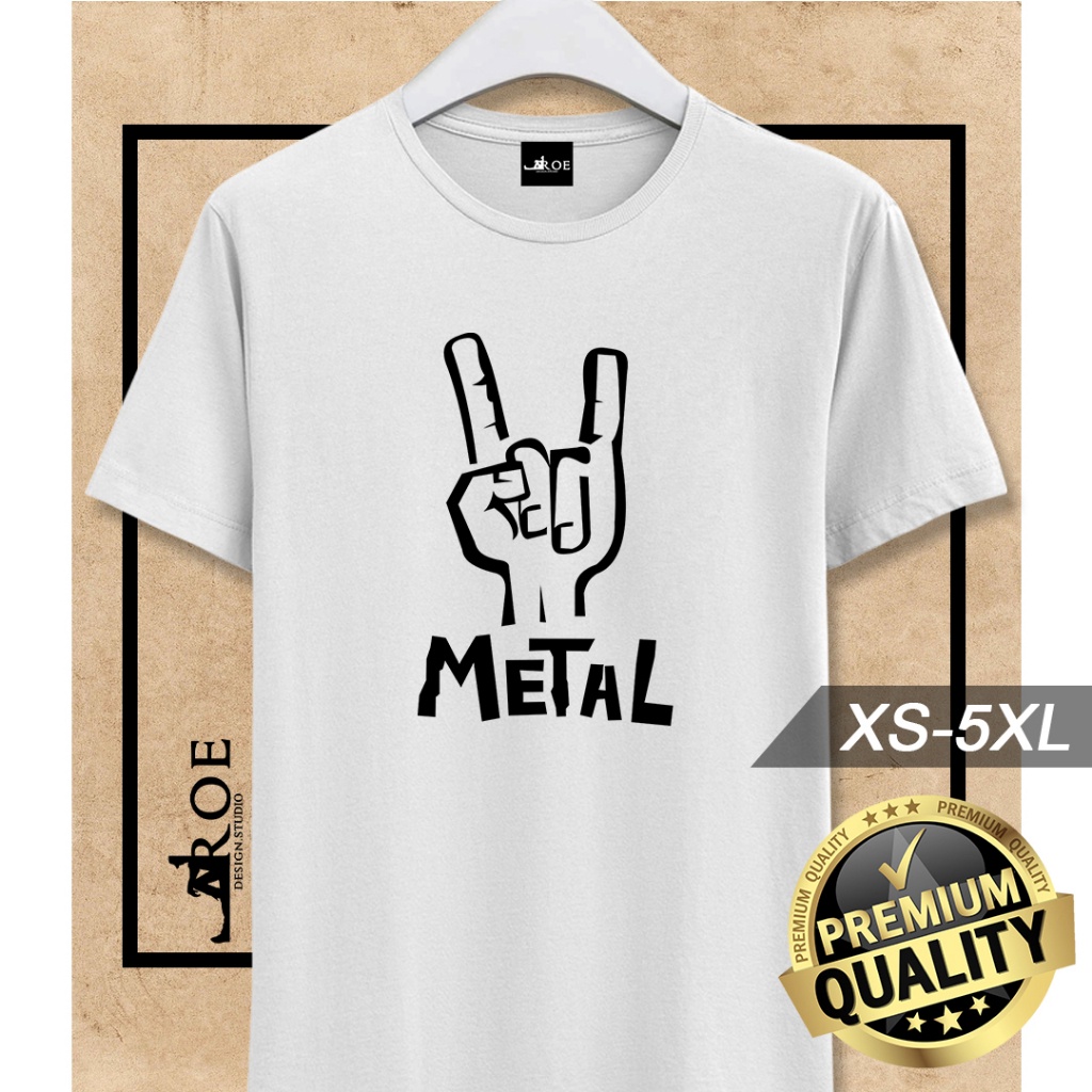 🔥 Baju Tshirt Metal Rock Music Lelaki Perempuan Unisex + Plus Size 🔥 ...