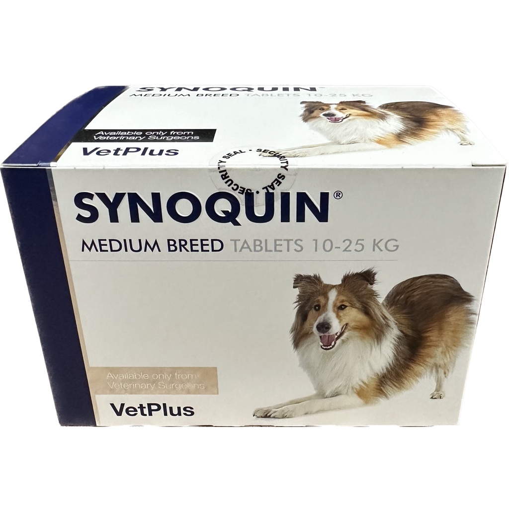 Synoquin Medium Breed Tablet (120 tablets) Synoquin Tasty Chewable ...